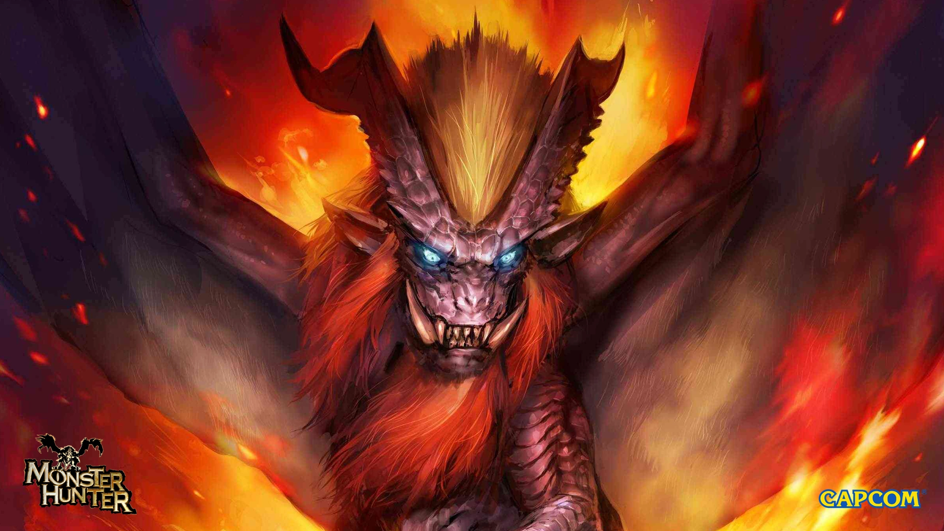 Image - MH Teostra Wallpaper.png | Capcom Database | FANDOM powered by ...