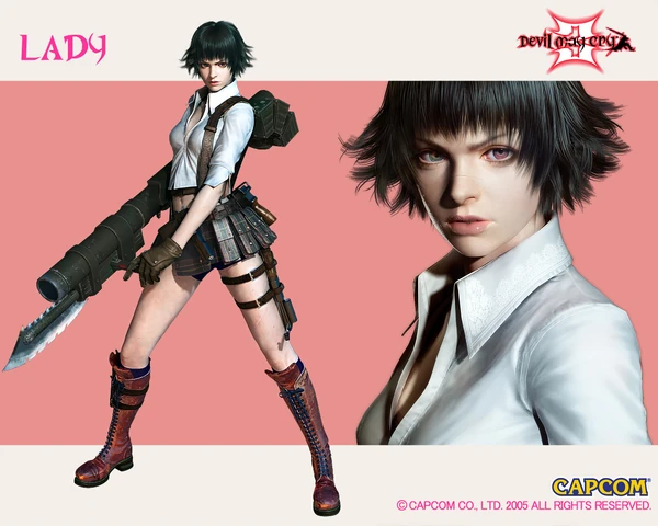 Image - Lady wallpaper - Devil May Cry 3.jpg | Capcom Database | FANDOM ...