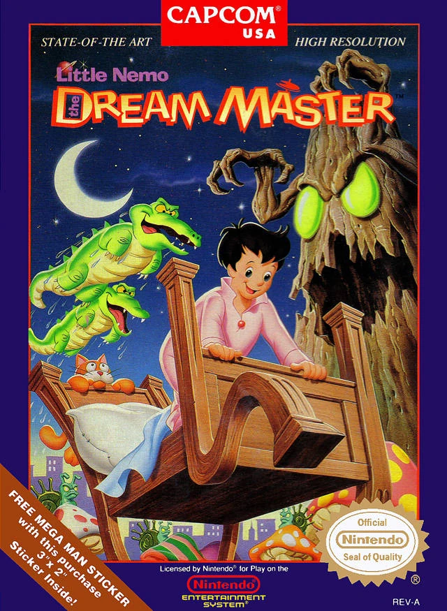 Image - Little Nemo The Dream Master NES game cover.jpg | Capcom ...