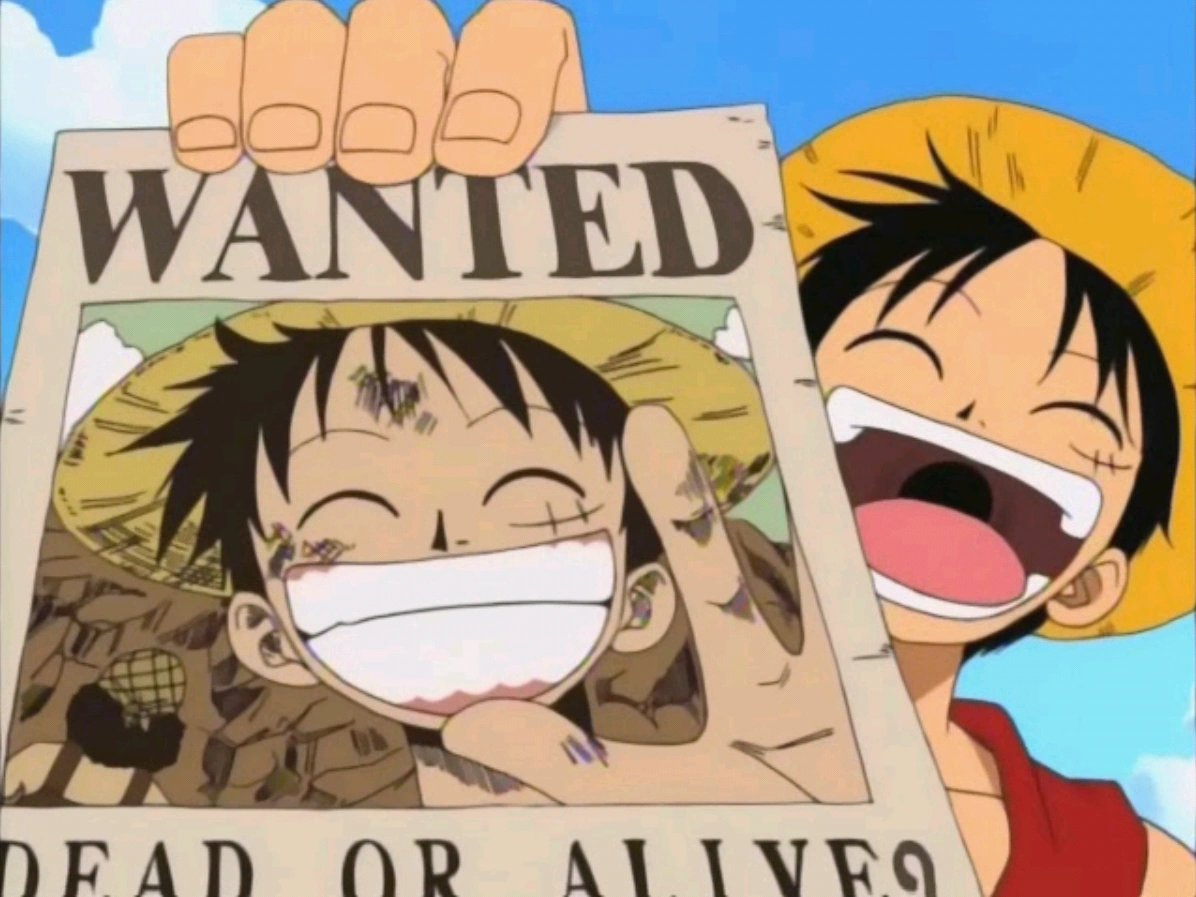 Imagen - Monkey D. Luffy junto con su cartel de se busca.png | Wiki ...
