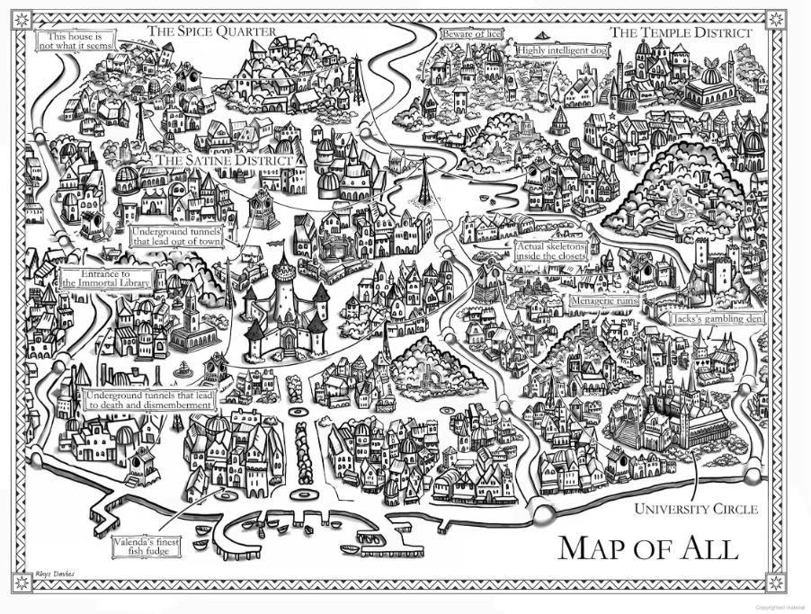 Map of All | Caraval Wiki | Fandom