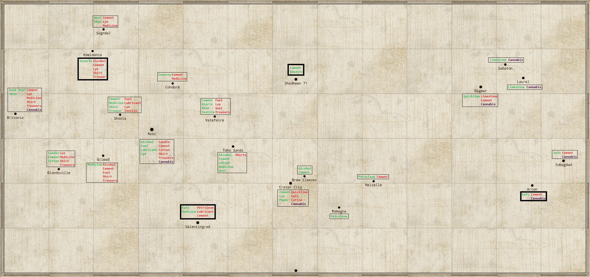 Image - Federation Trading Map V1.0.png | Caravaneer 2 Wiki | FANDOM ...