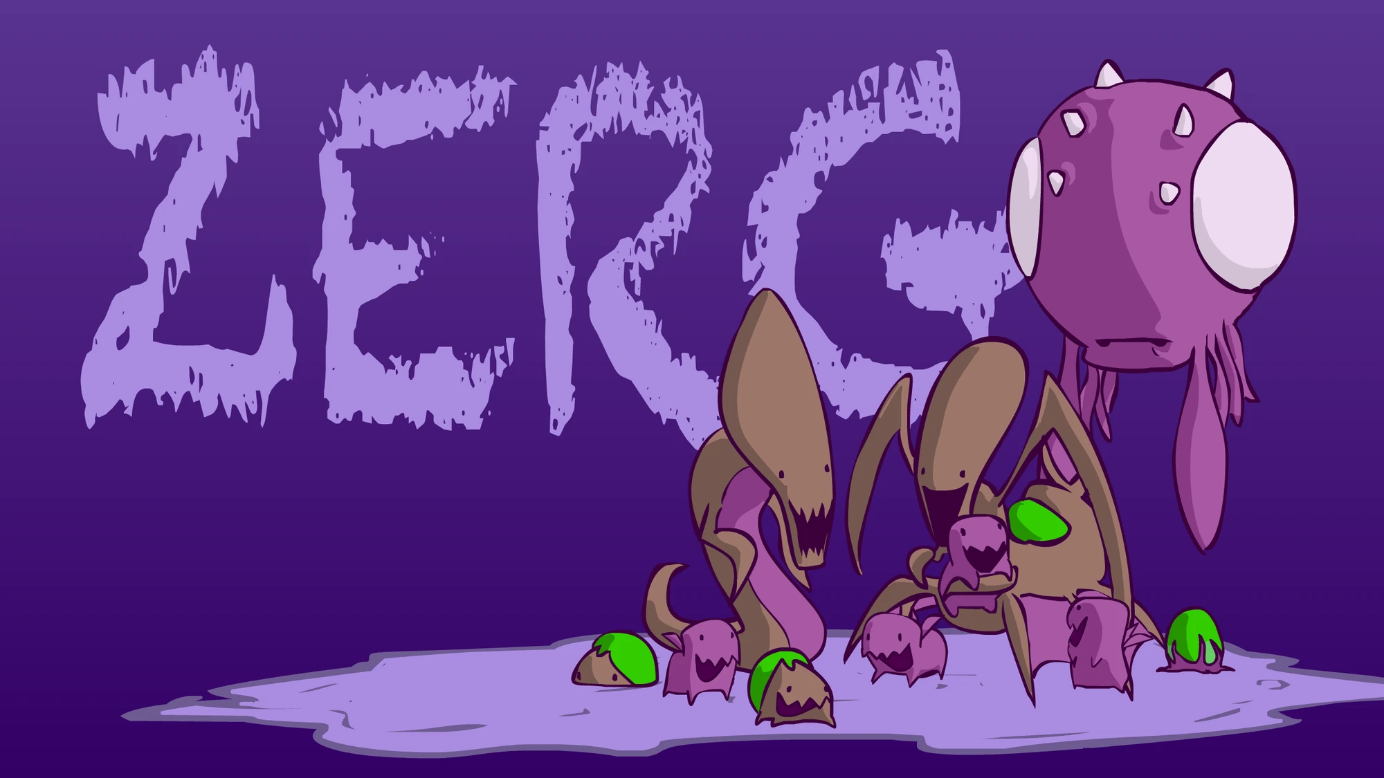 Image - Zerg Wallpaper.png | Carbot Animations Wikia | FANDOM powered ...