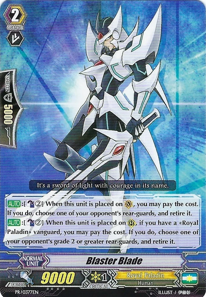 Card Gallery:Blaster Blade | Cardfight!! Vanguard Wiki | Fandom