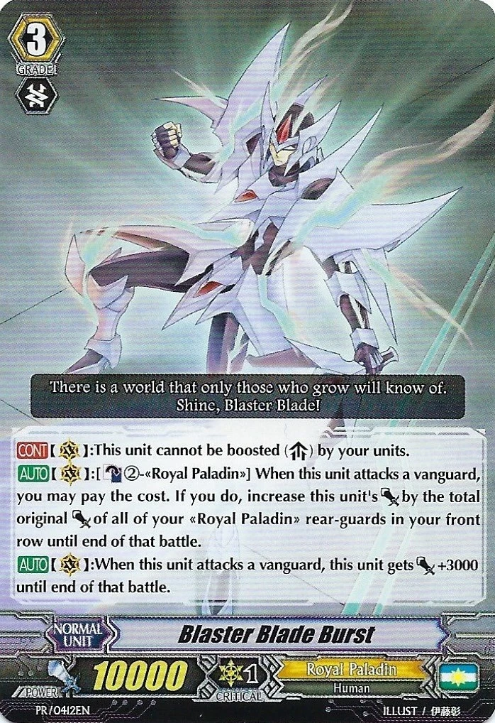 Blaster Blade Burst Cardfight Vanguard Wiki FANDOM Powered By Wikia Blaster Blade Burst Cardfight Vanguard Wiki FANDOM Powered By Wikia
