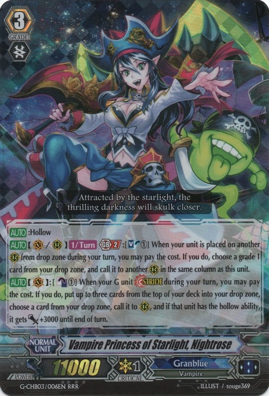 Vampire Princess of Starlight, Nightrose | Cardfight!! Vanguard Wiki | Fandom