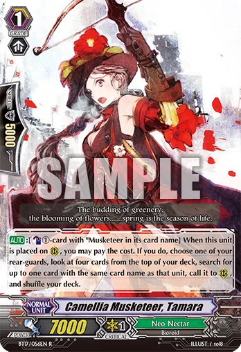 Cardfight Vanguard News: White Lily Musketeer, Cecilia Decklist (Neo Nectar)