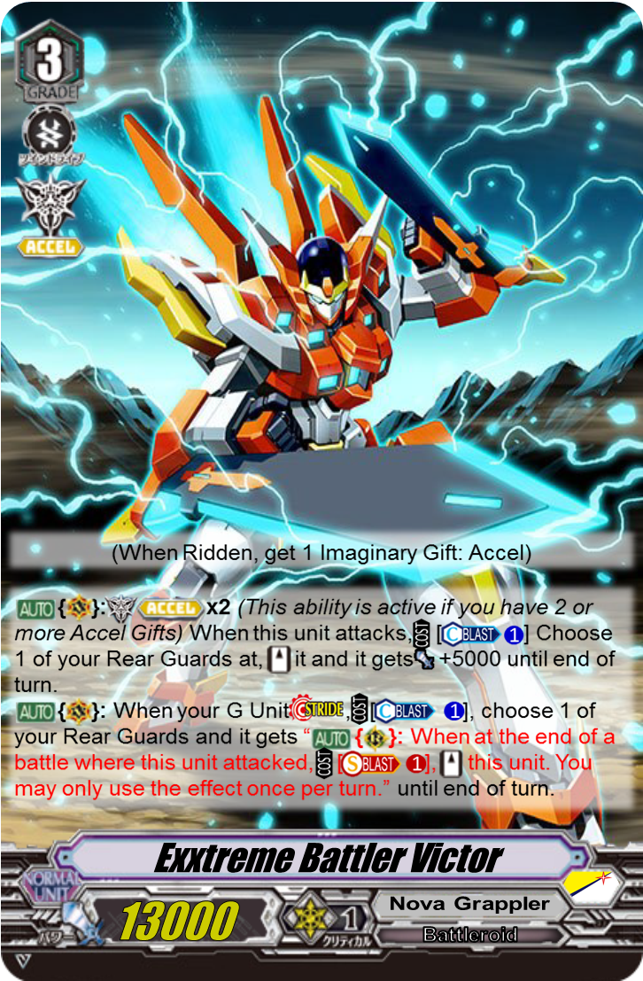 Exxtreme Battler Victor (V Series) | Cardfight!! Vanguard Fanon Wiki ...