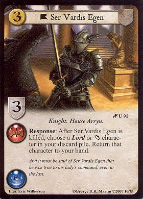 Ser Vardis Egen (AHoTa) | CardGuide Wiki | Fandom