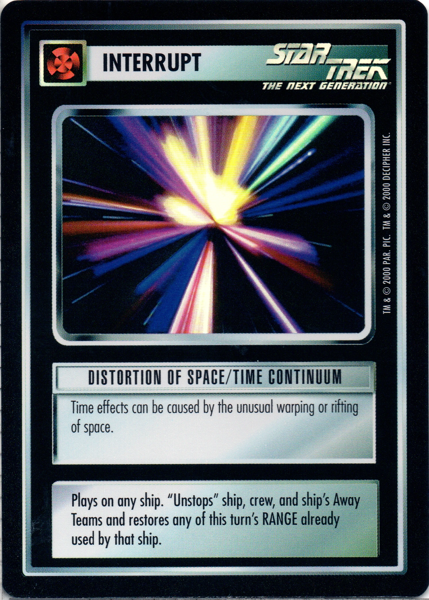 Distortion of Space/Time Continuum (P) | CardGuide Wiki | Fandom