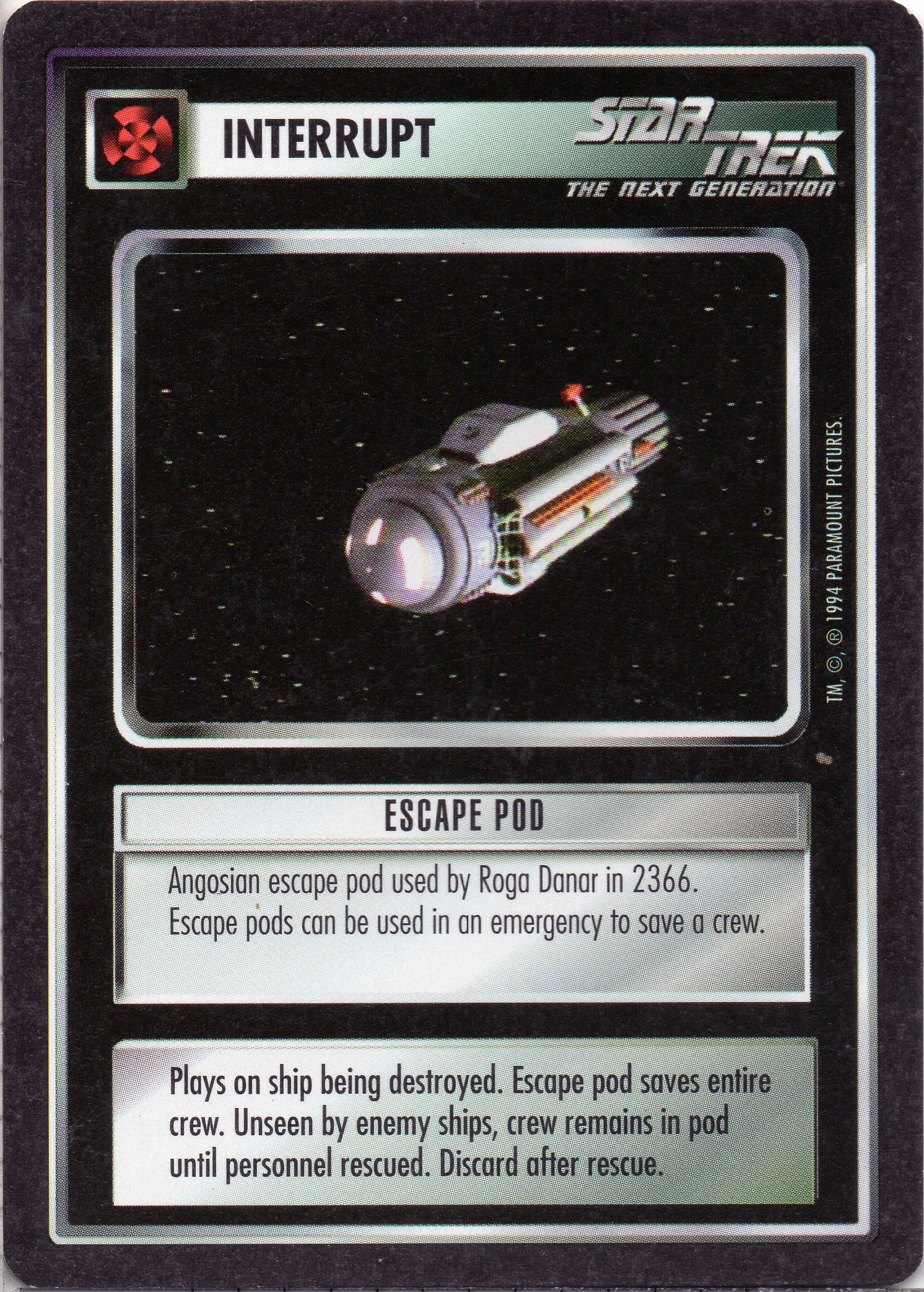 Escape Pod | CardGuide Wiki | Fandom