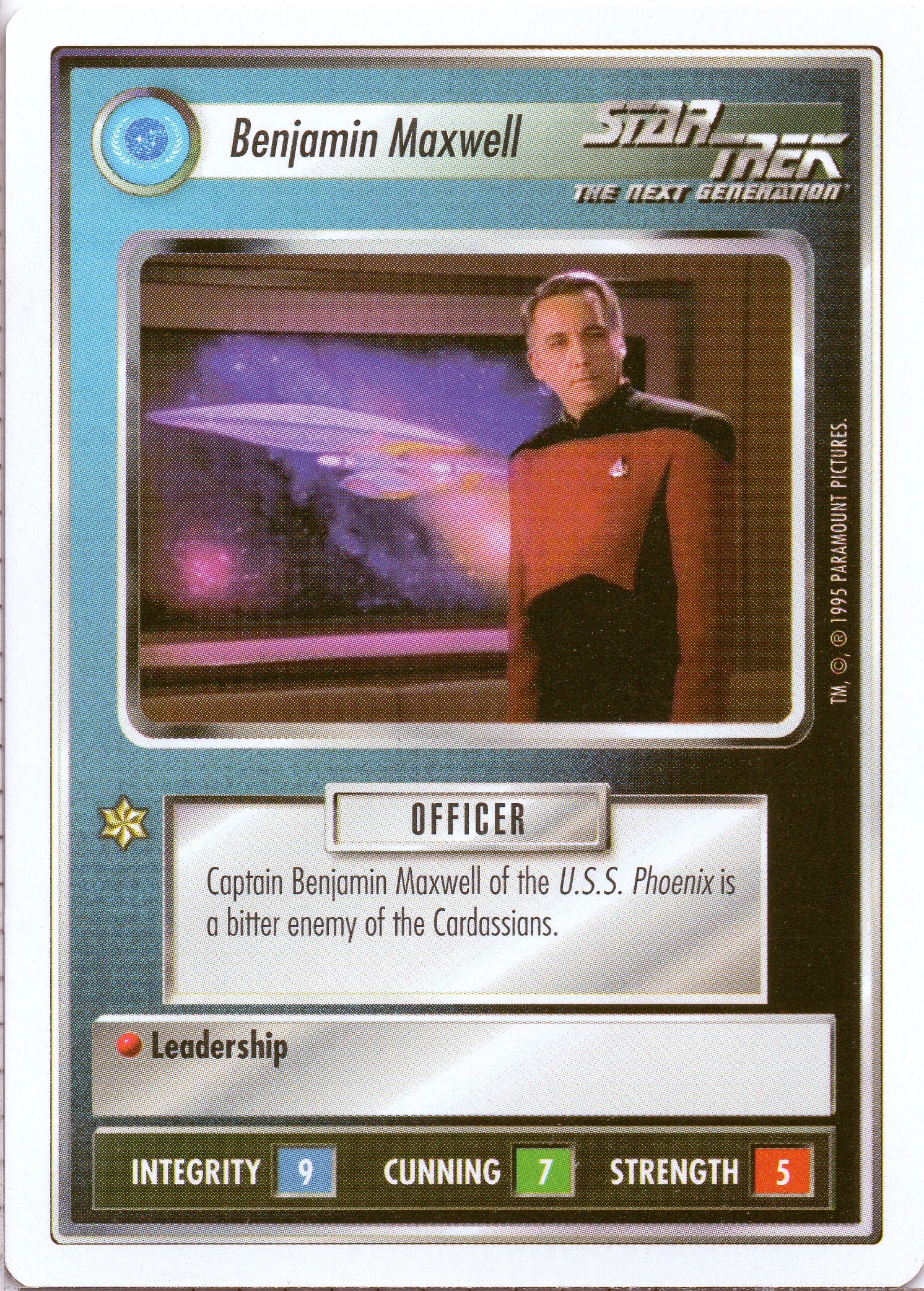 Benjamin Maxwell (PU95) | CardGuide Wiki | Fandom