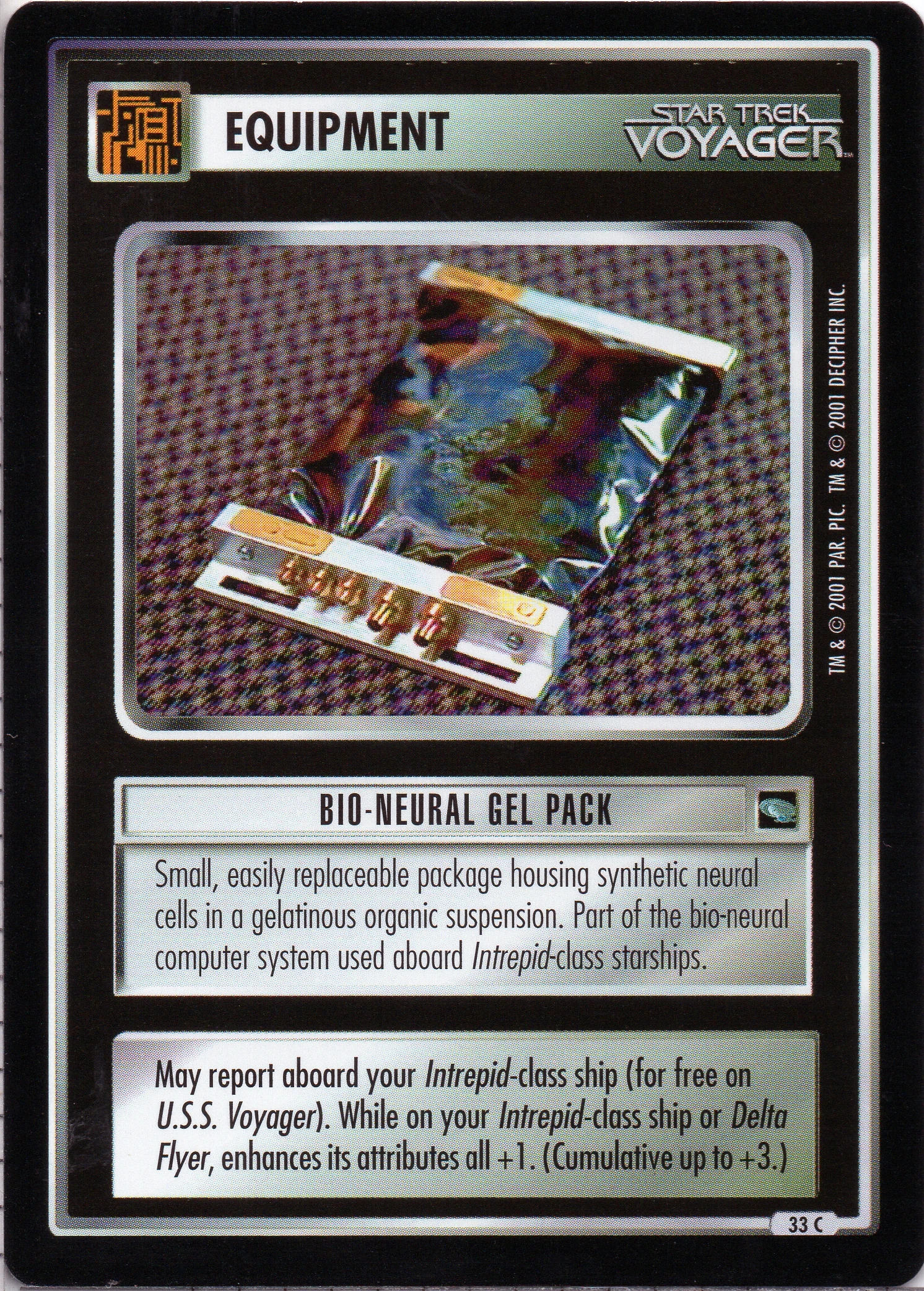 Bio-Neural Gel Pack (VOY) | CardGuide Wiki | Fandom
