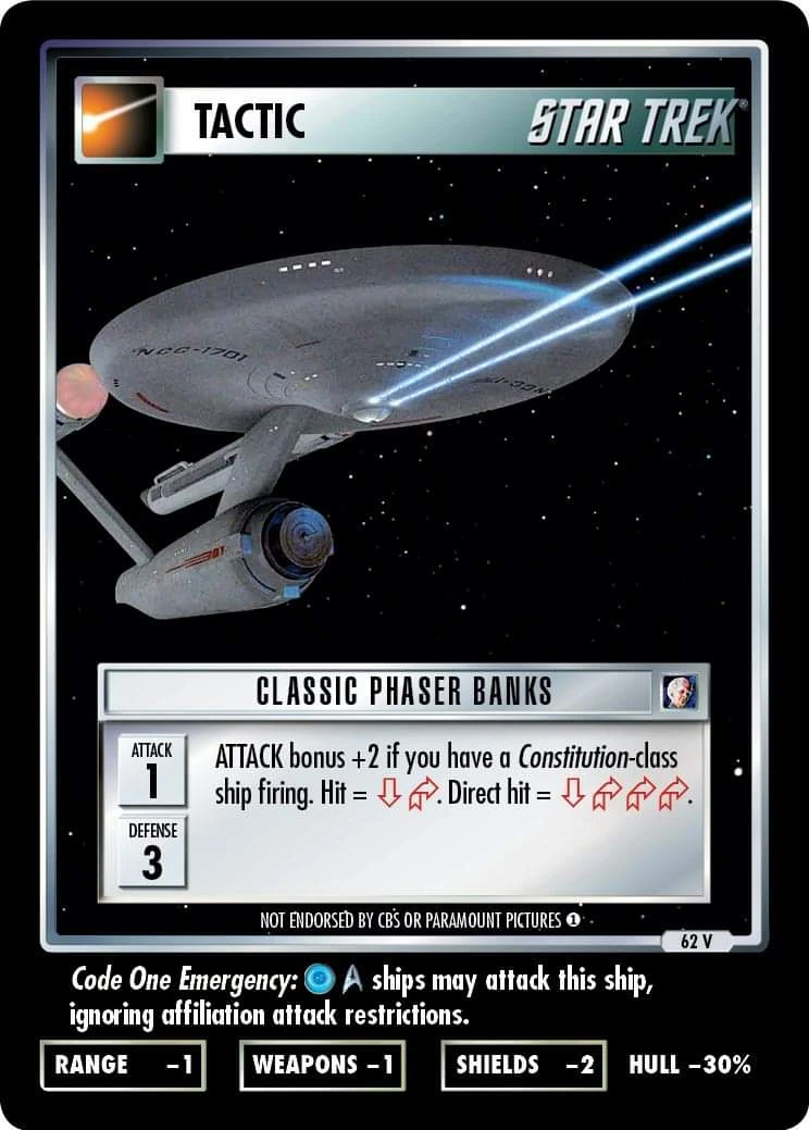 Classic Phaser Banks (TC) | CardGuide Wiki | Fandom