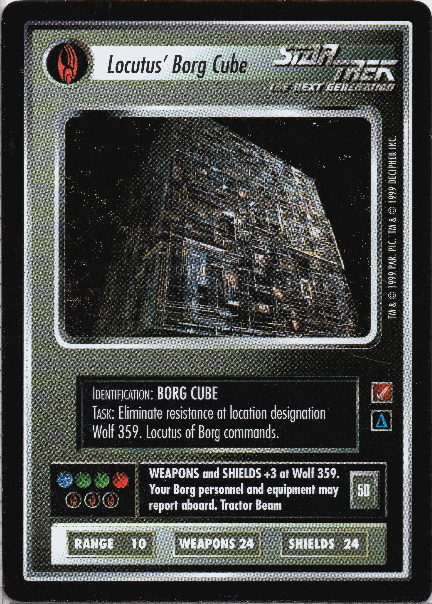 Locutus' Borg Cube (BoG) | CardGuide Wiki | Fandom