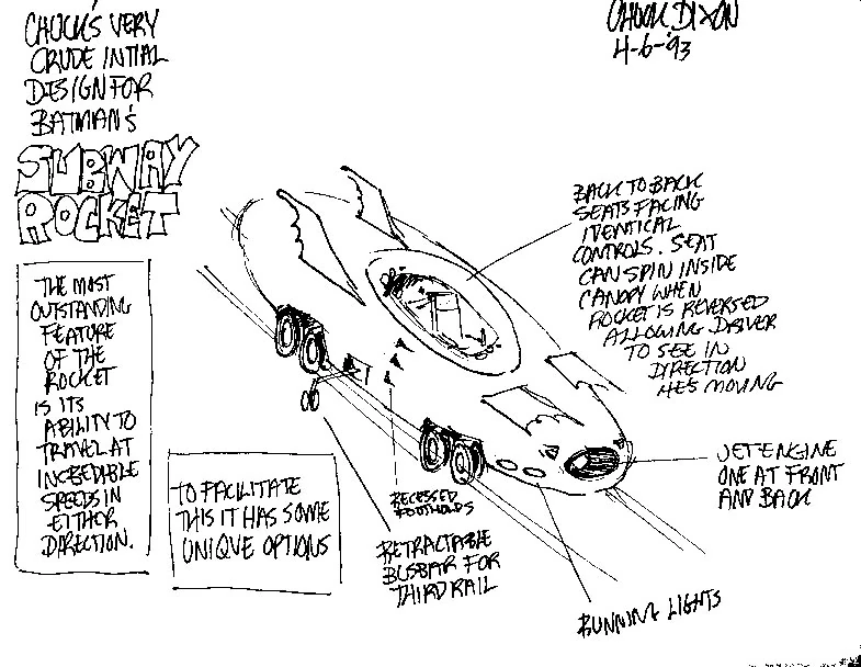 Bat-Subway Rocket | Cass Cain Mainframe Wiki | Fandom