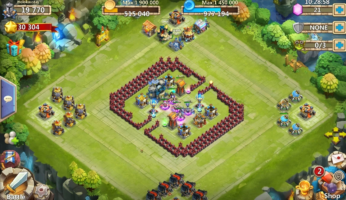 Castle Clash Base design HBM capabilities | Fandom