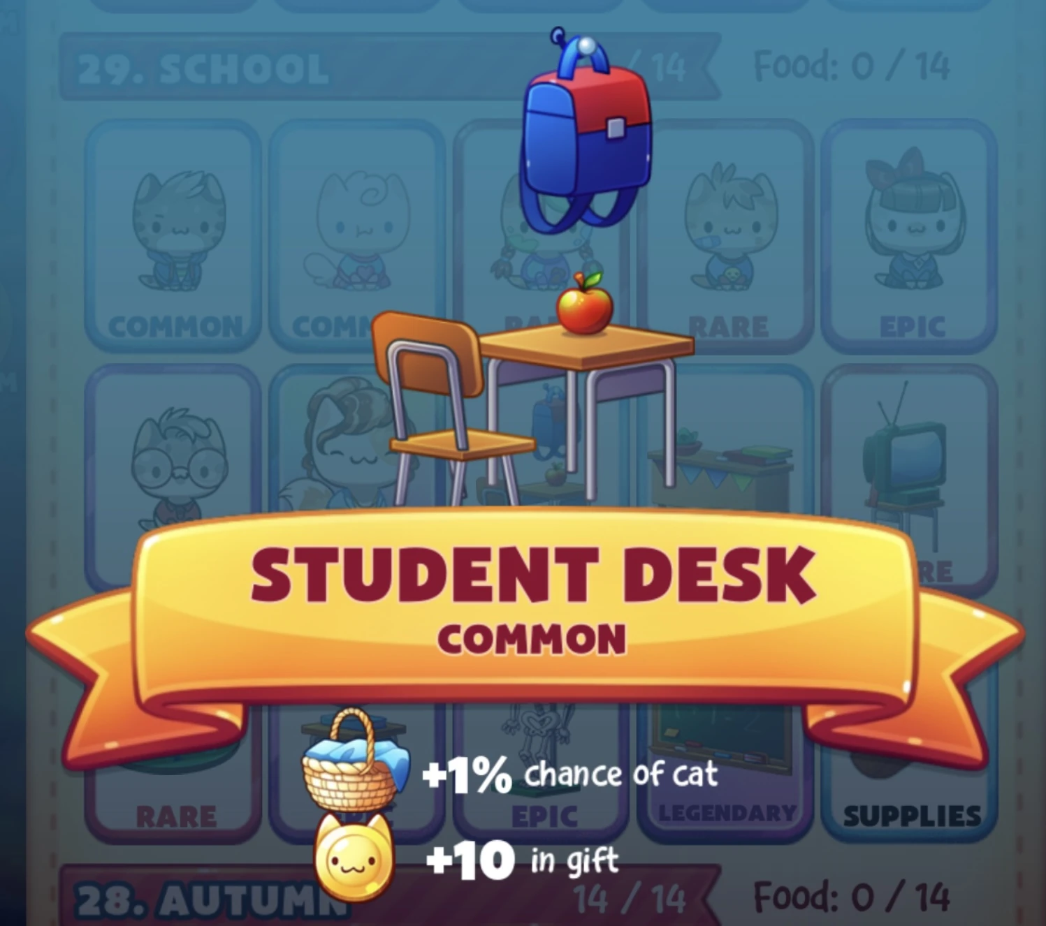 School | Cat Game - The Cat Collector! Wiki | Fandom