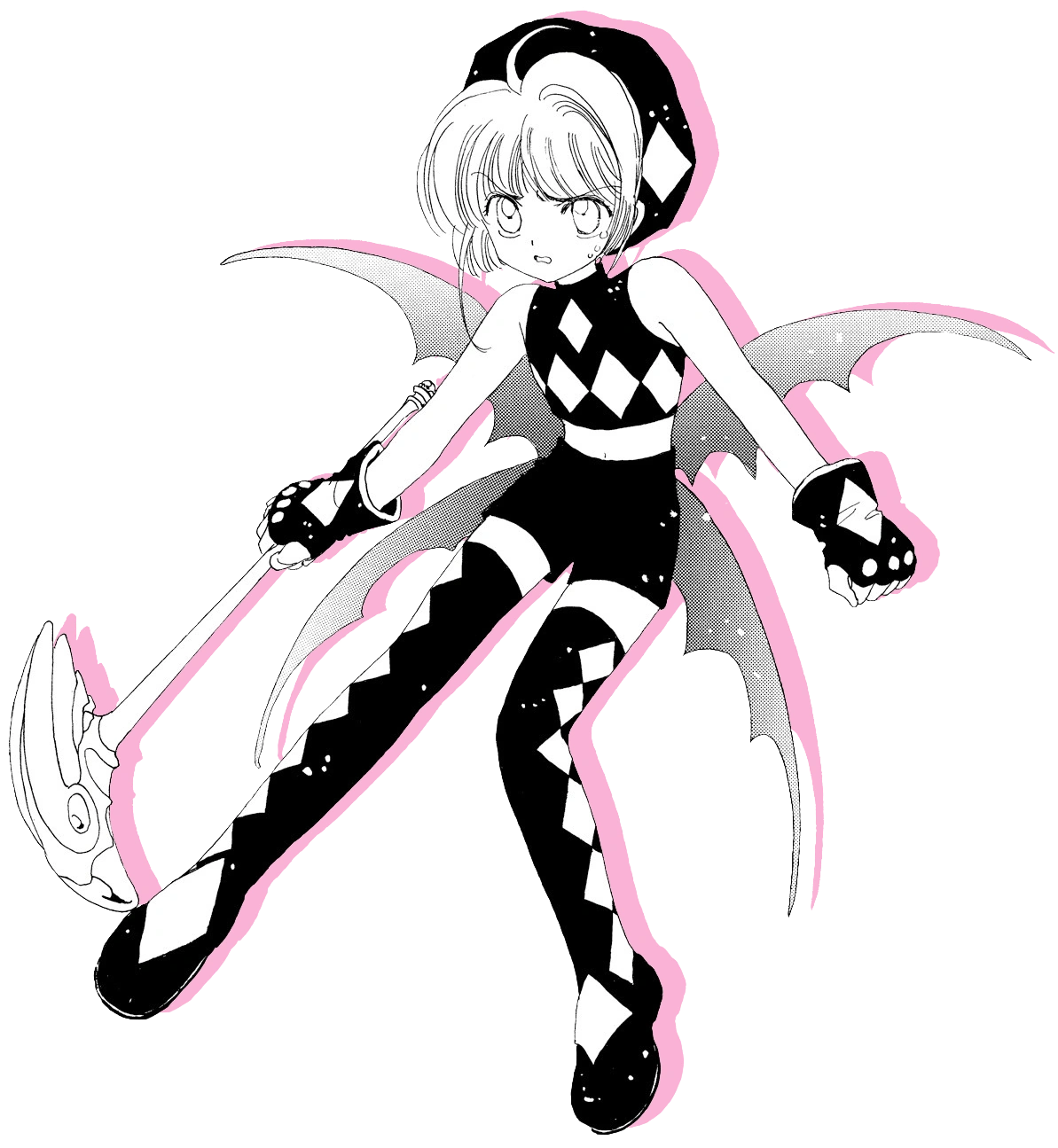 Harlequin Bat Costume | Cardcaptor Sakura Wiki | Fandom