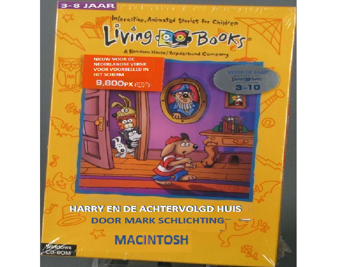 Harry en de Achtervolgd Huis (CD-ROM, Living Books, Harry and the ...