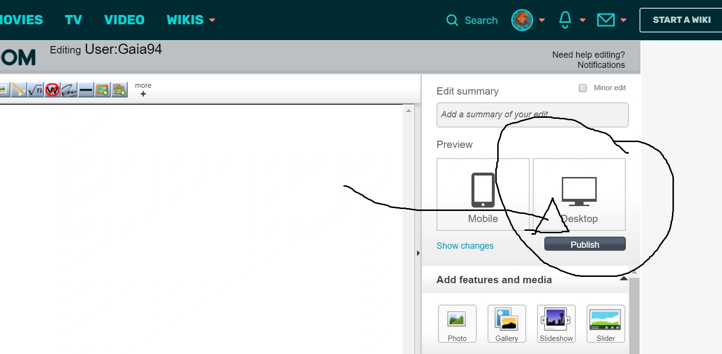 Saving changes using classic editor | Fandom