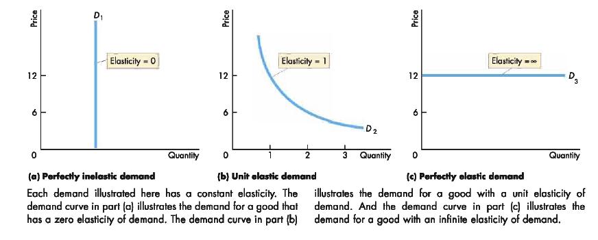 Diagram Illustrating The Range Of Values Of Elasticity Central Economics Wiki Fandom Powered 