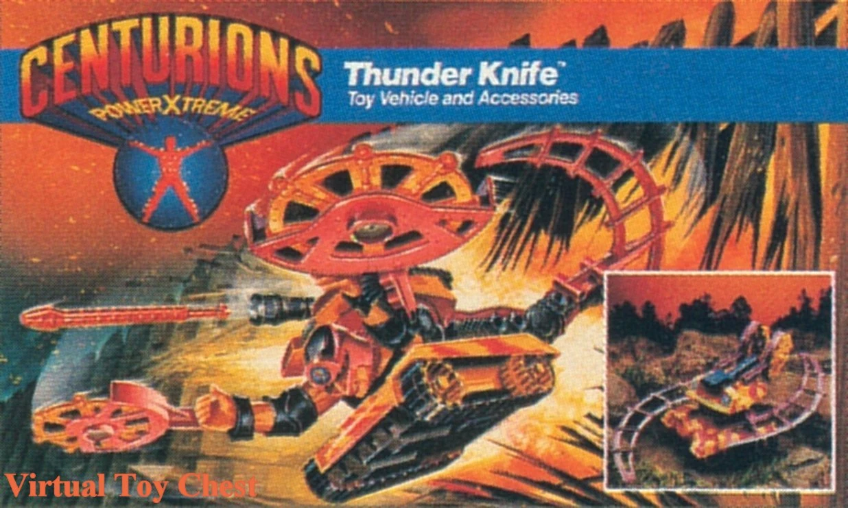 Thunder Knife (Unproduced) | The Centurions Wiki | Fandom