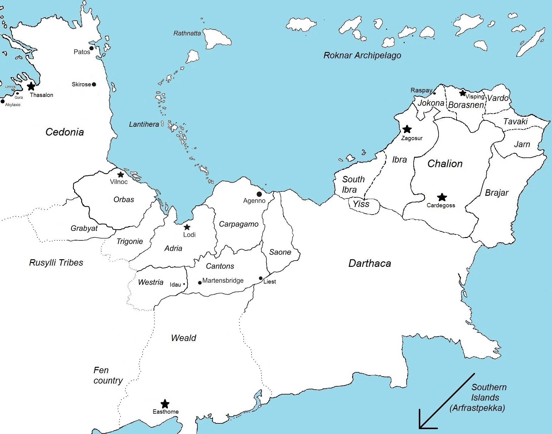User blog:KarenHunt/More on maps | Chalion Wiki | Fandom