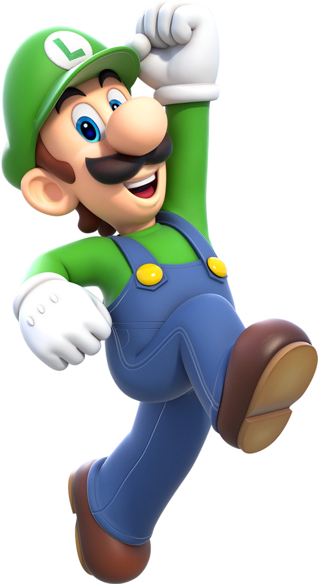Image - Luigi Jumping in HQ!.png | Character Stats and Profiles Wiki ...