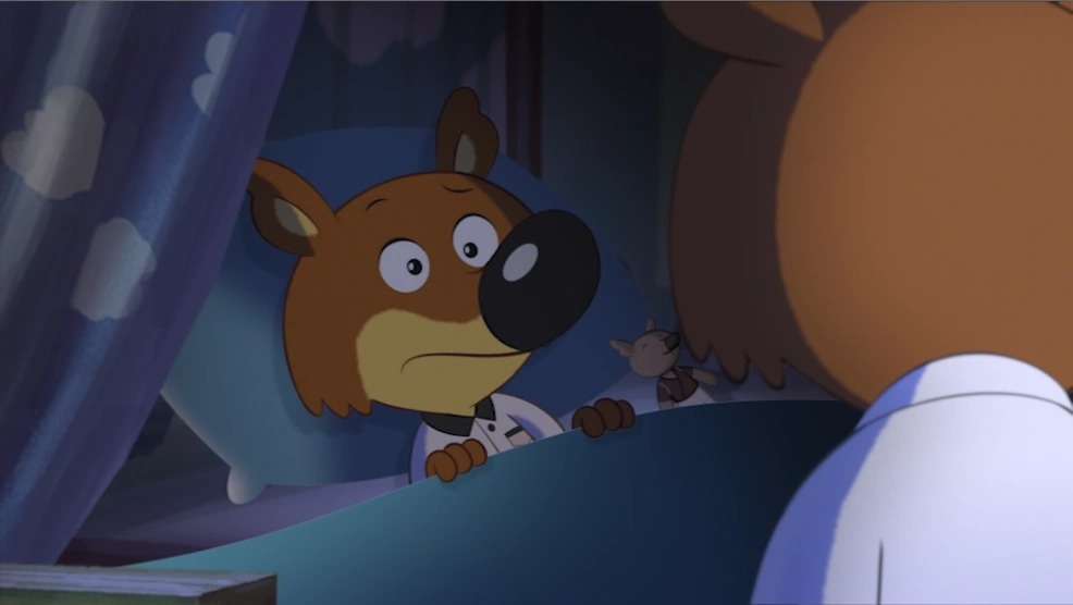 User blog:WillTheArthurandBusterFan5050/Mini Wolf/Mini Loup Sleeping/In ...