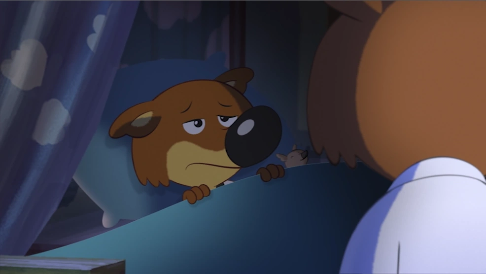 User blog:WillTheArthurandBusterFan5050/Mini Wolf/Mini Loup Sleeping/In ...