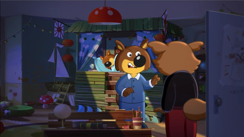 User blog:WillTheArthurandBusterFan5050/Mini Wolf/Mini Loup Sleeping/In ...