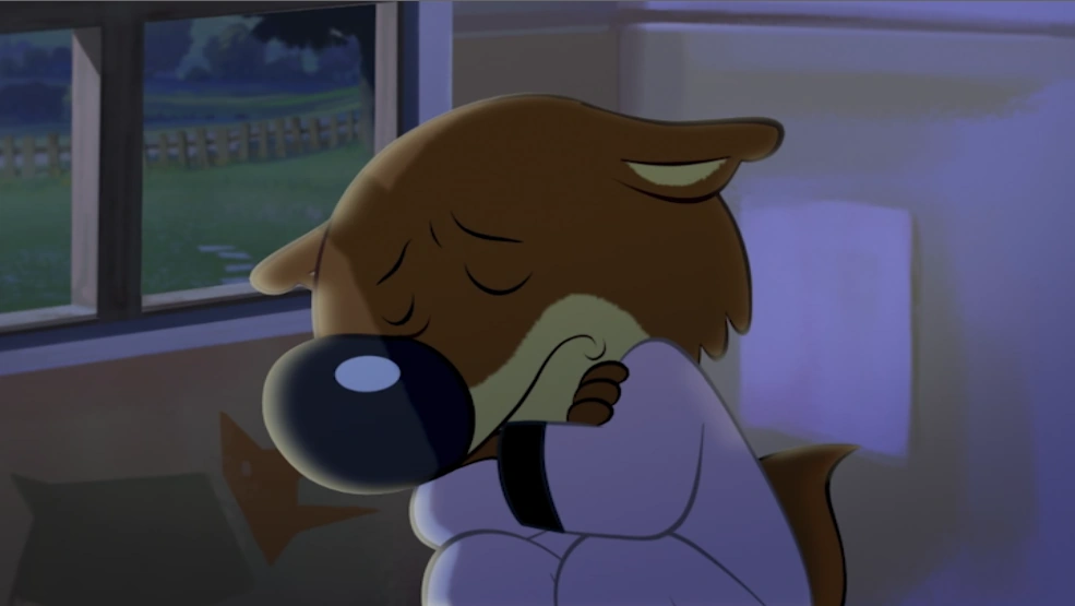 User blog:WillTheArthurandBusterFan5050/Mini Wolf/Mini Loup Sleeping/In ...