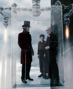 The great glass elevator | Charlie and the Chocolate Factory Wiki | Fandom
