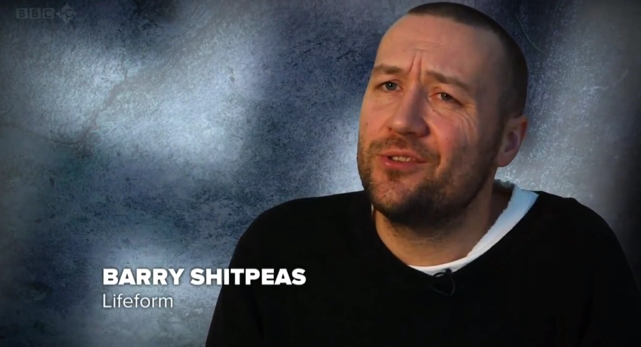 Barry Shitpeas | Charlie Brooker Wiki | Fandom