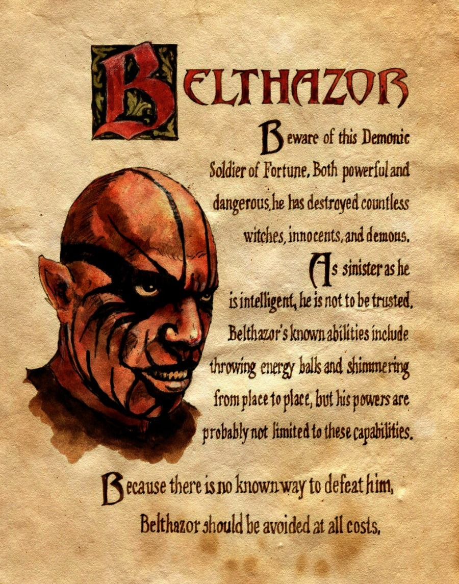 Image - Belthazor (Page).jpg | Charmed Book of Shadows Wiki | FANDOM ...