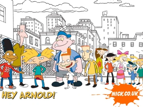 The Hey Arnold Gang | Chipmunks tunes babies & all-stars's adventures ...