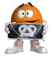 Orange M&M (character) | Chocolate Wiki | Fandom