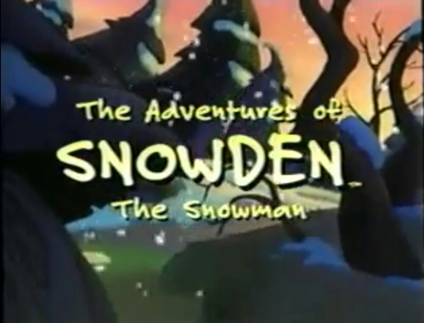 The Adventures of Snowden the Snowman | Christmas Specials Wiki | Fandom