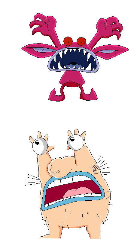 Image Ickis And Krumm Scarespng Chronicles Of Illusion Wiki