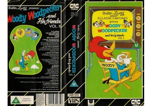 Woody Woodpecker and His Friends - Vol. II | CIC Video with Universal ...
