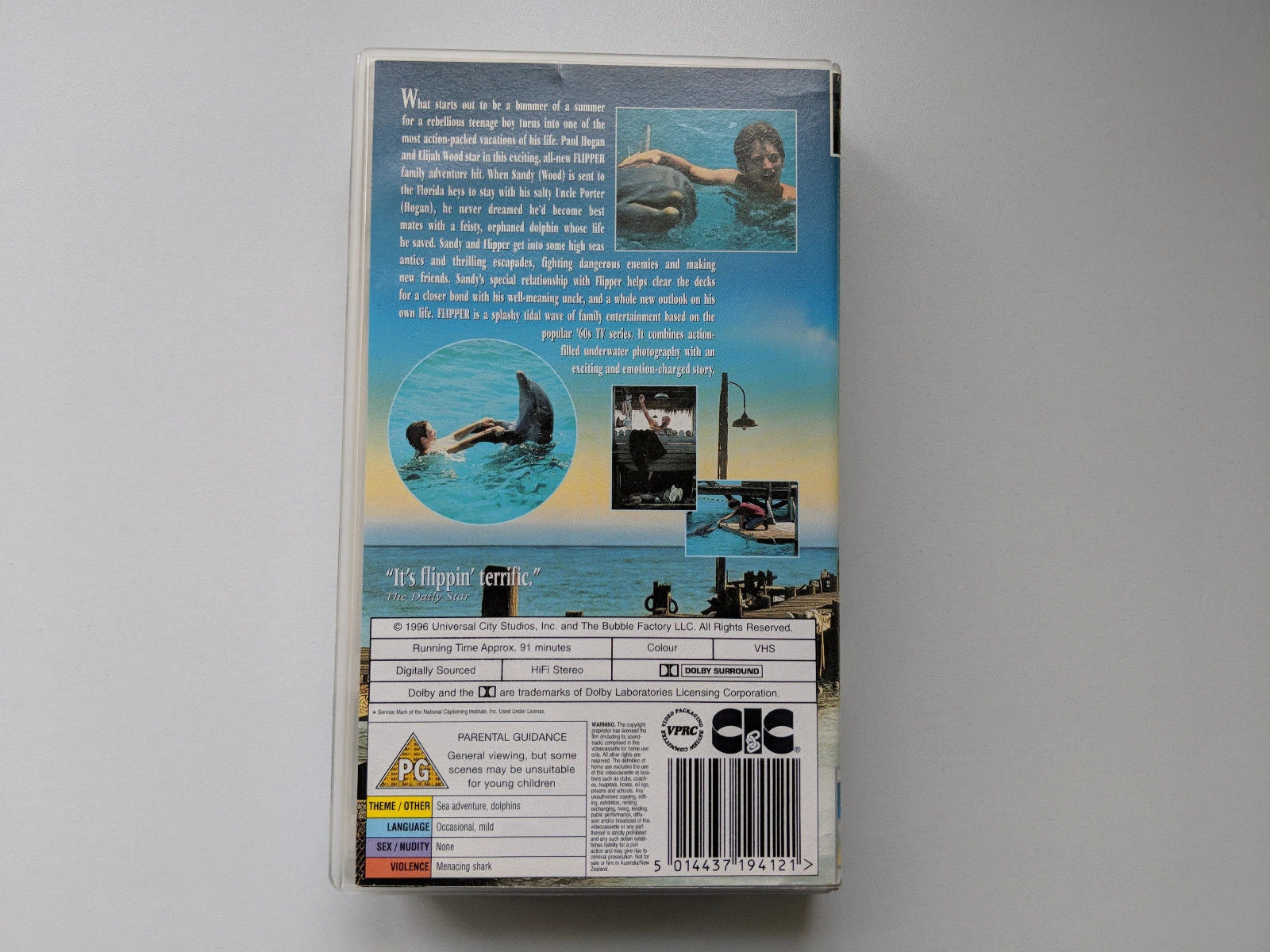 Flipper | CIC Video with Universal and Paramount (UK) Wiki | Fandom