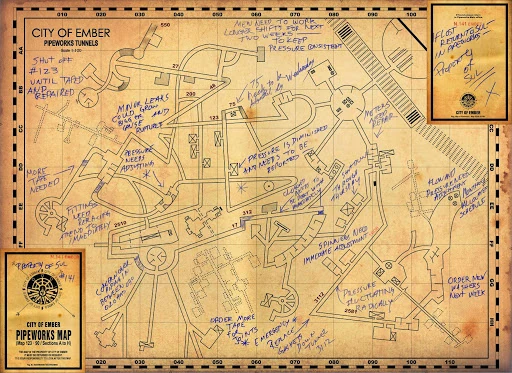 City Of Ember Map Printable