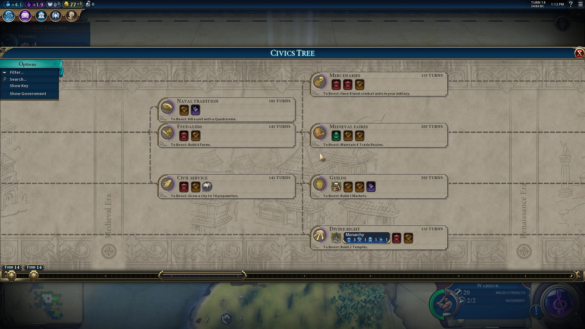 Image - Civics tree screenshot (Civ6).png | Civilization Wiki | FANDOM ...