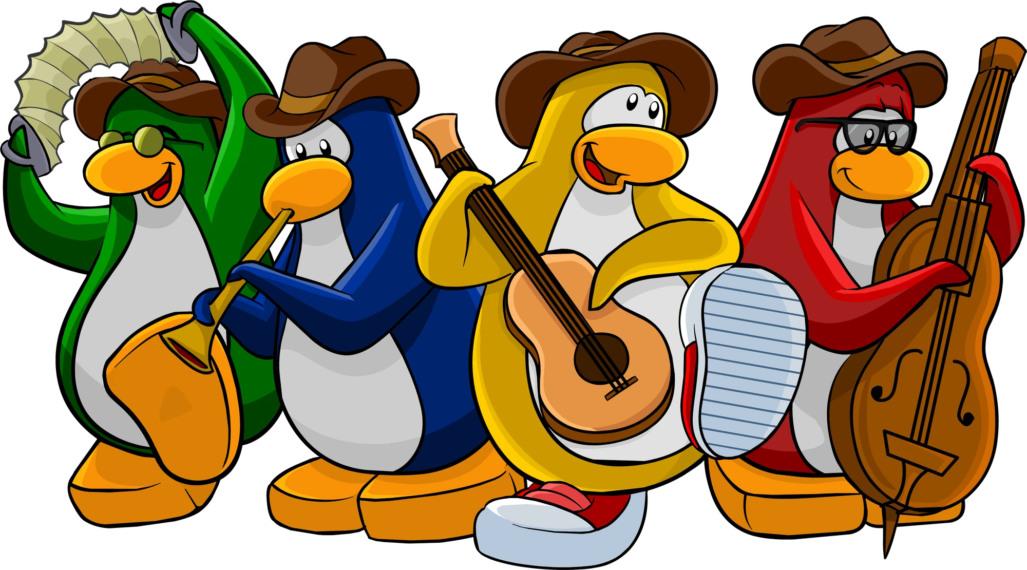 Penguin Band | Club Penguin Rewritten Wiki | Fandom