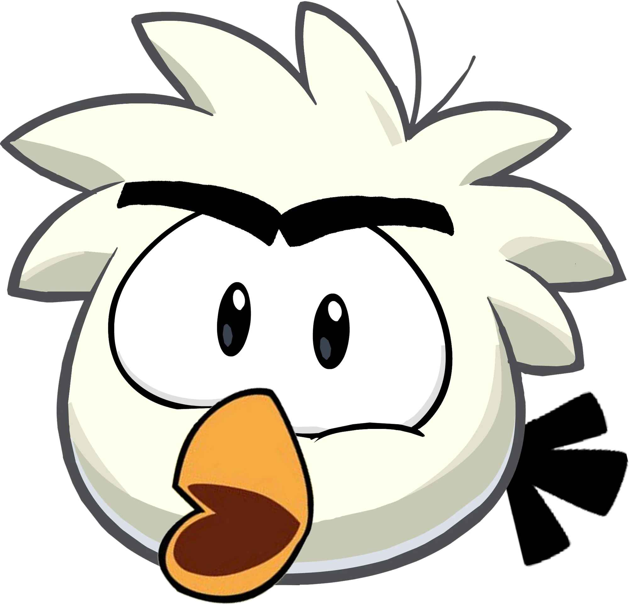Puffle Pájaro Blanco | Wiki Club penguin super fanon | Fandom