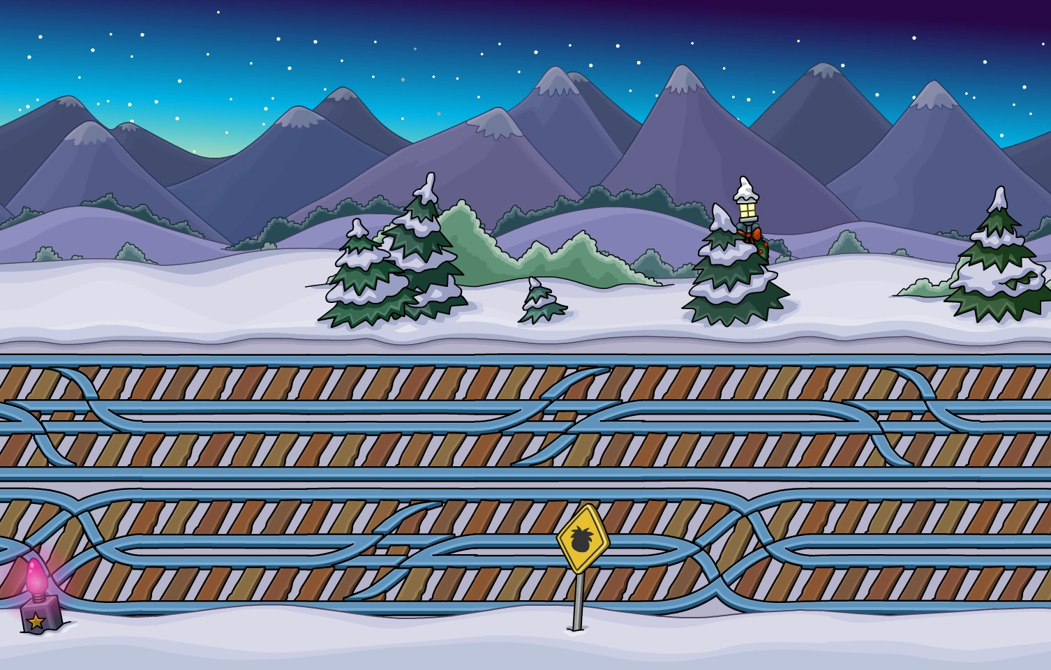 Blue Line | Club Penguin Wiki | Fandom