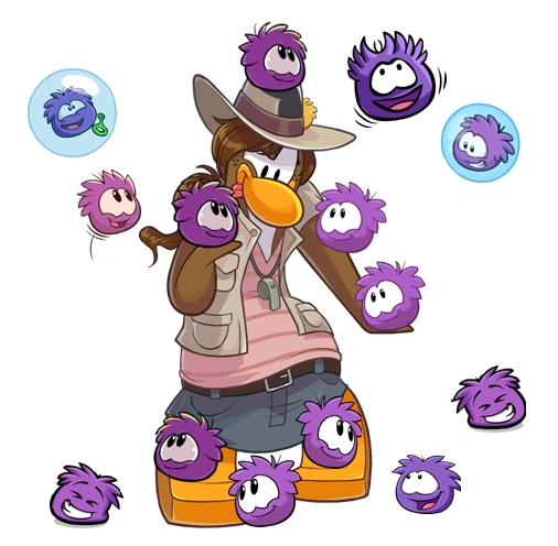 User blog:Pigm15/My Custom Parties: The Purple Puffle Party | Club ...