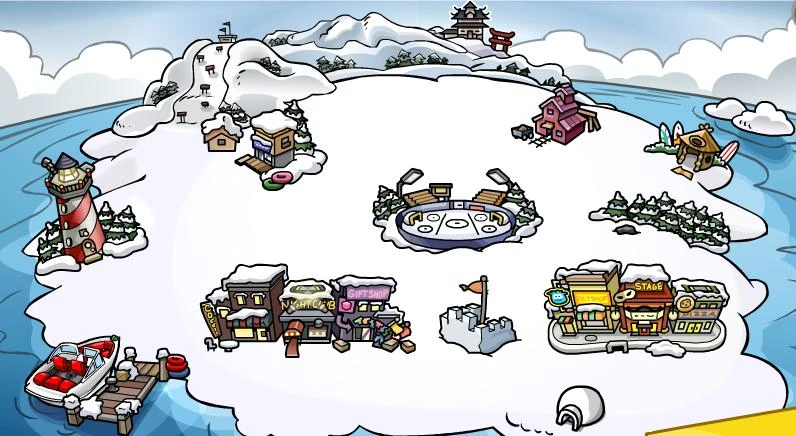 Mapa Club Penguin | Club Penguin Polska | FANDOM powered by Wikia