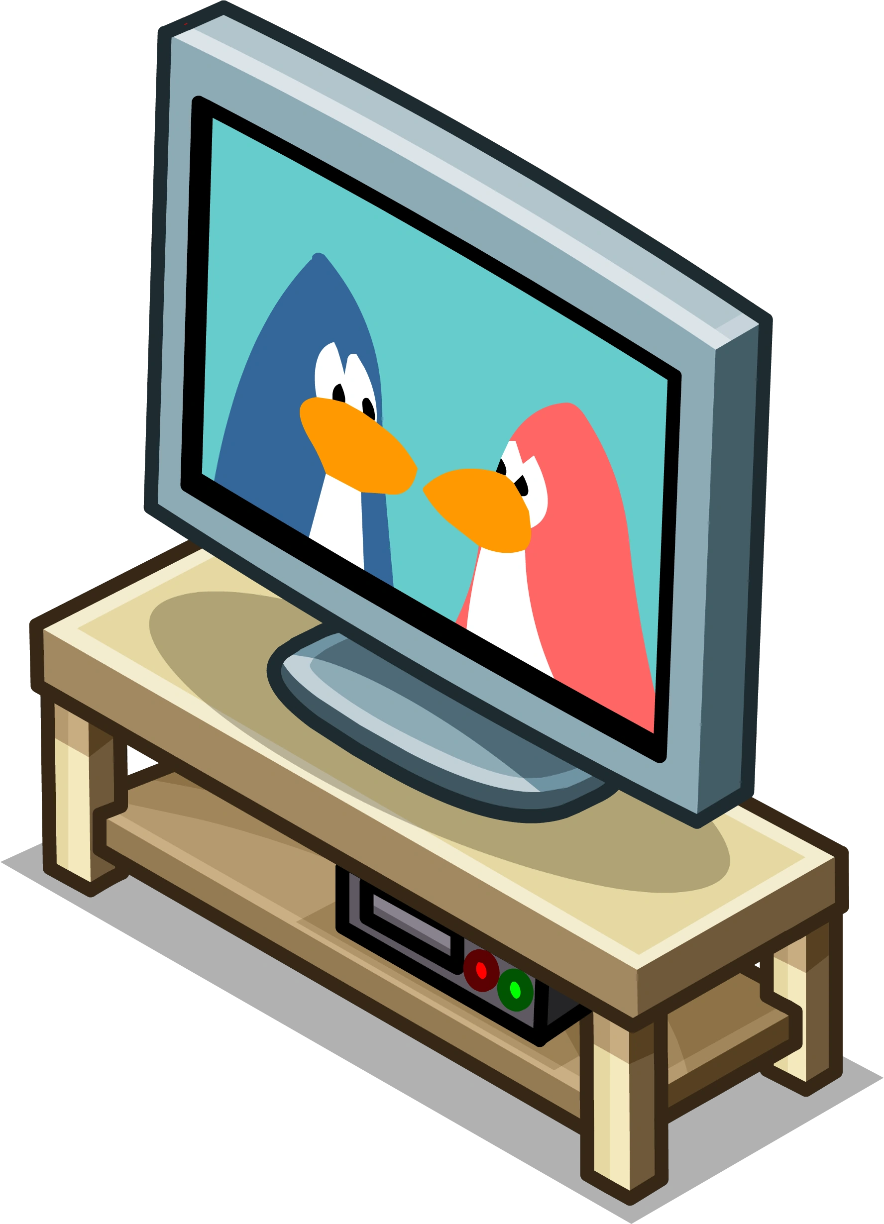 Image - Gray TV Stand sprite 013.png | Club Penguin Wiki | FANDOM ...